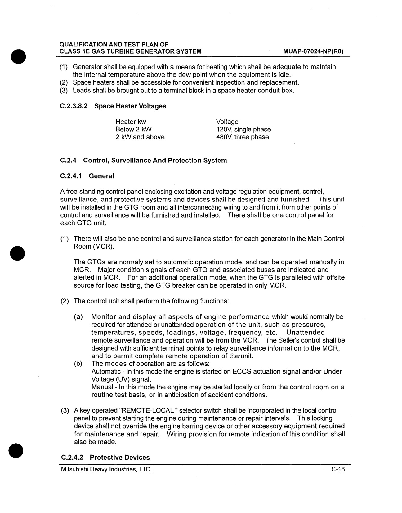 qualification-and-test-plan-class-ie-gas-turbine-generator-s-099
